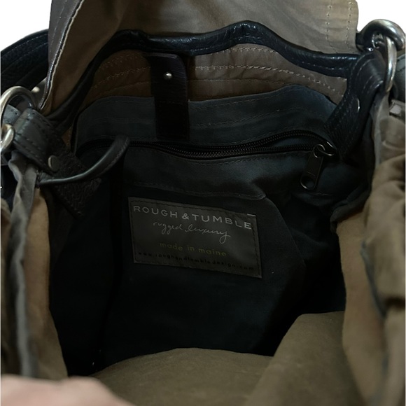 Rough and Tumble | Bags | Rough And Tumble Brown Leather Canvas ...